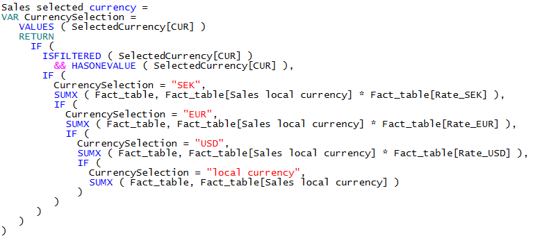 DAX Quick Performance Tip Replace SWITCH With Nested IF s SQL Service